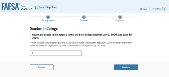 How to Answer FAFSA Parent Household Information Questions - Family ...