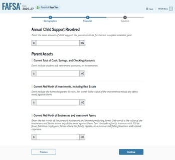 How to Answer FAFSA Parent Income & Tax Information Questions - Parent ...