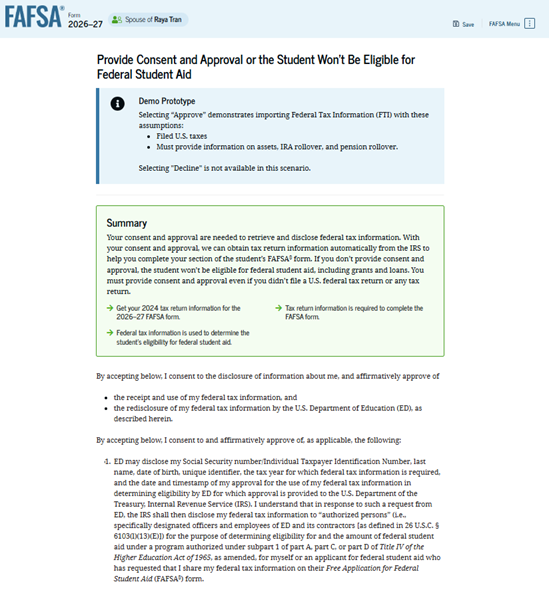 How to Answer Student Spouse Information FAFSA Questions - Spouse Name ...